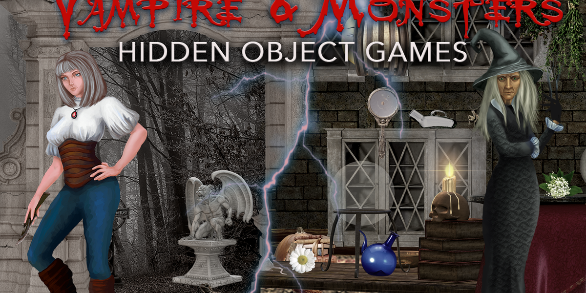 Vampire & Monsters: Hidden Object Games | GameCompanies.com