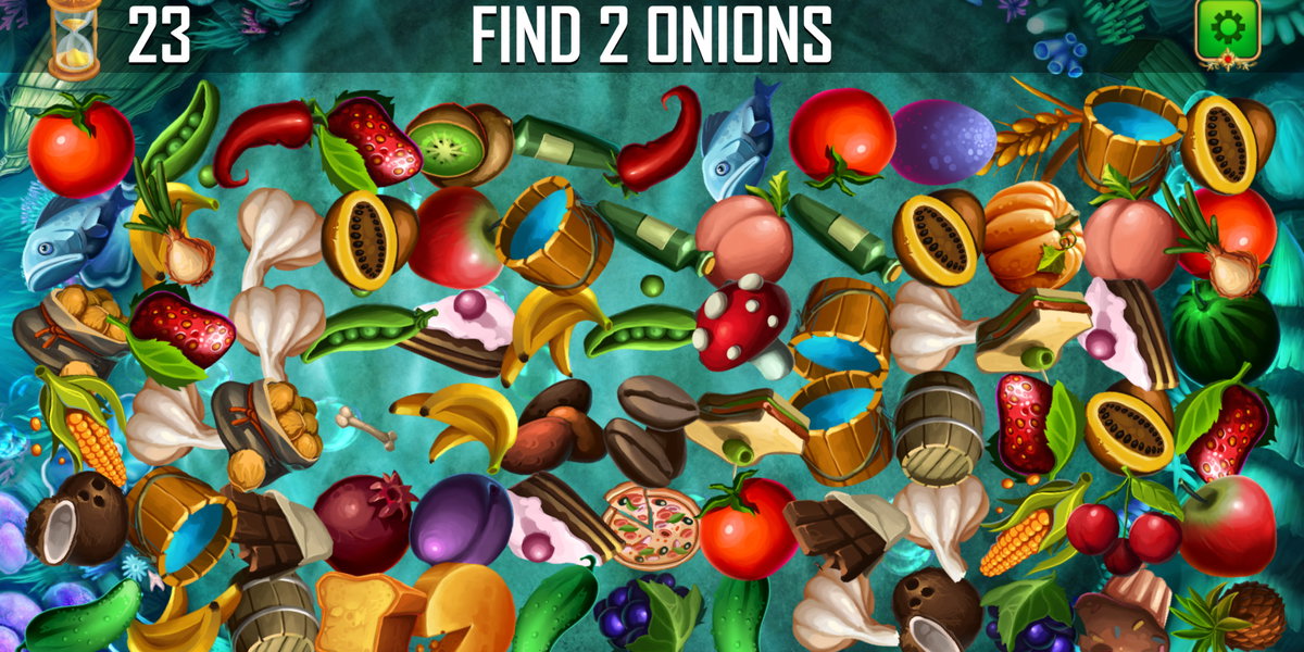 Hidden Object - Food | GameCompanies.com