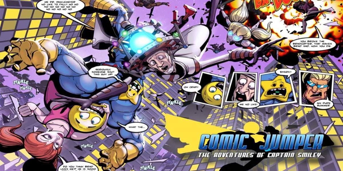 Comic Jumper: The Adventures of Captain Smiley | GameCompanies.com