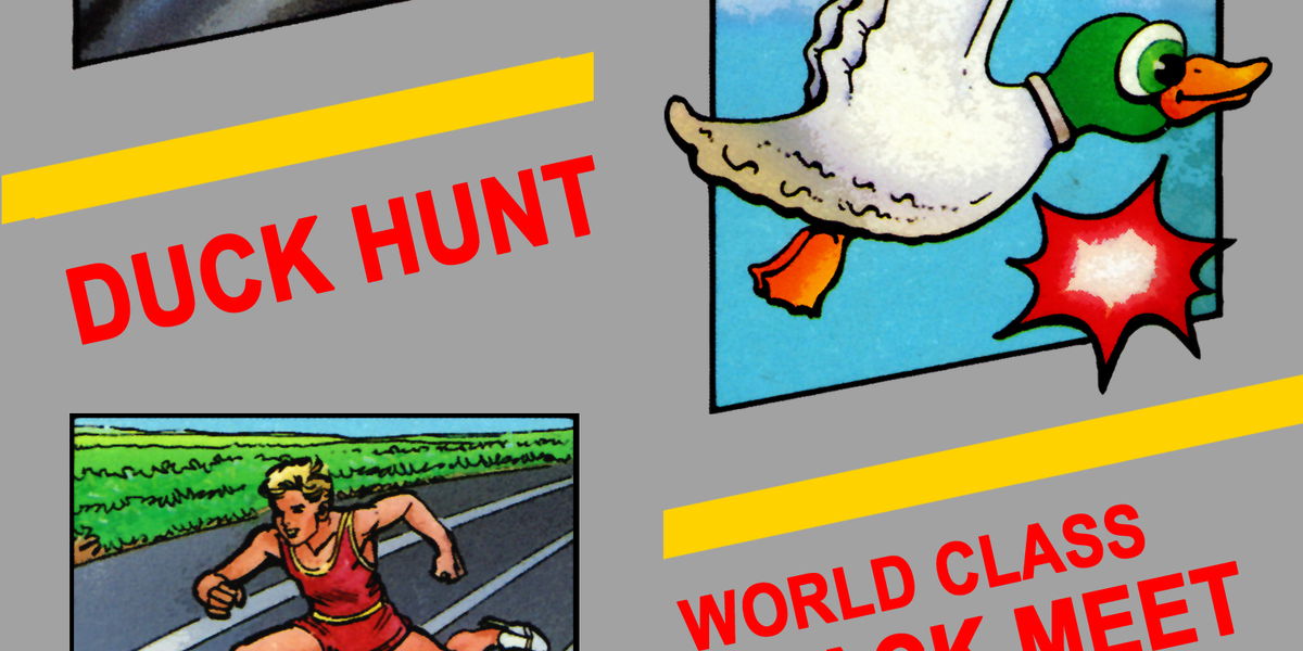 Super Mario Bros. / Duck Hunt / World Class Track Meet | GameCompanies.com