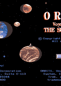 Orbits: Voyage Through the Solar System | GameCompanies.com