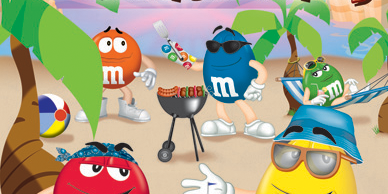 M&M's Beach Party | GameCompanies.com